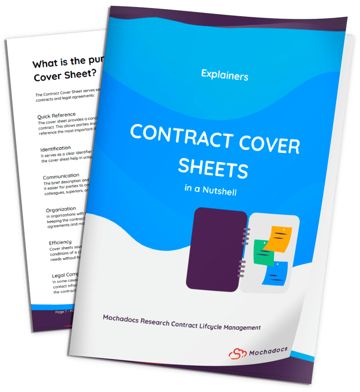 Download Explainer - What is a Contract Cover Sheet